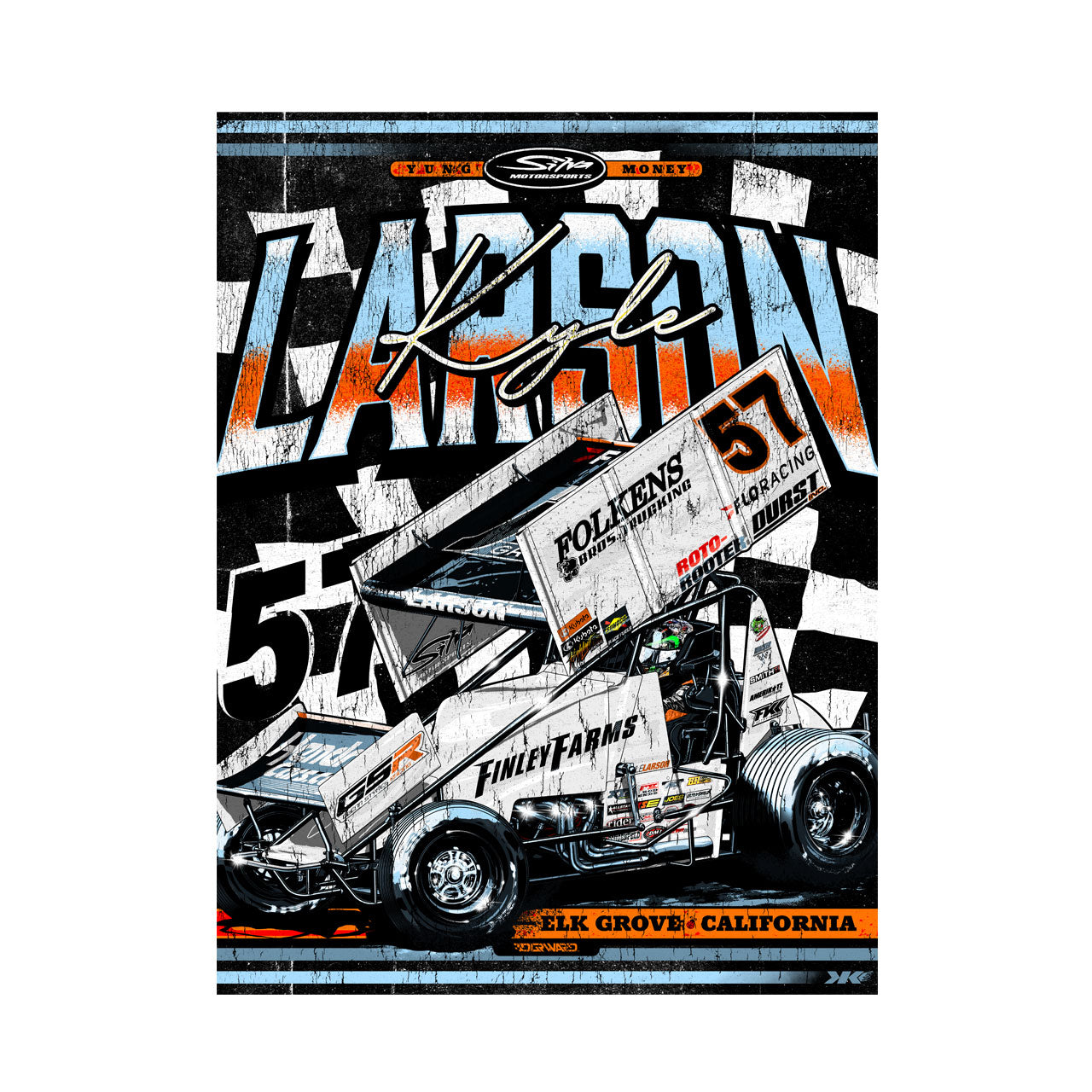 From the Front Design- Posters – Shop Kyle Larson